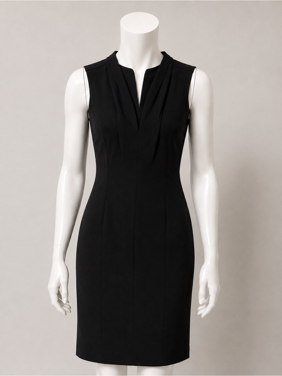 Tahari | Dresses | Tahari Black Sleeveless Sheath Dress | Poshmark